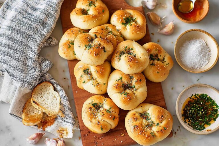 Garlic Knots Recipe: Soft, Chewy Homemade Bread Knots - abbysrecipes.com