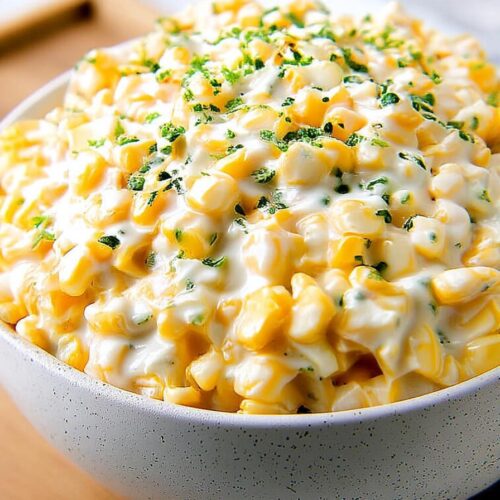 Cream Cheese Corn in 15 Minutes - abbysrecipes.com