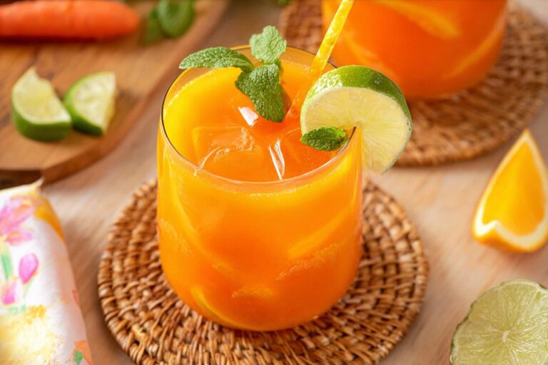 Easter Punch, Carrot and Orange Punch Recipe - abbysrecipes.com