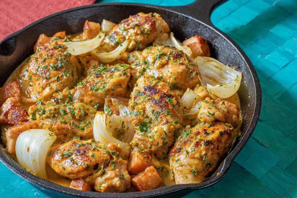 Garlic Dijon Chicken Recipe: Easy & Flavorful - abbysrecipes.com