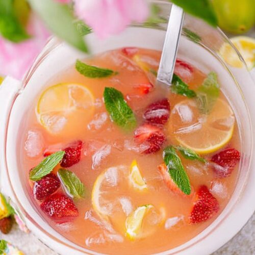 Easter Punch Recipe: Fruity Spring Drink - abbysrecipes.com